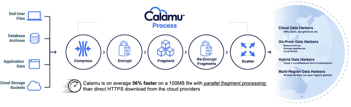 The Patented Calamu Data Protection Process in Detail